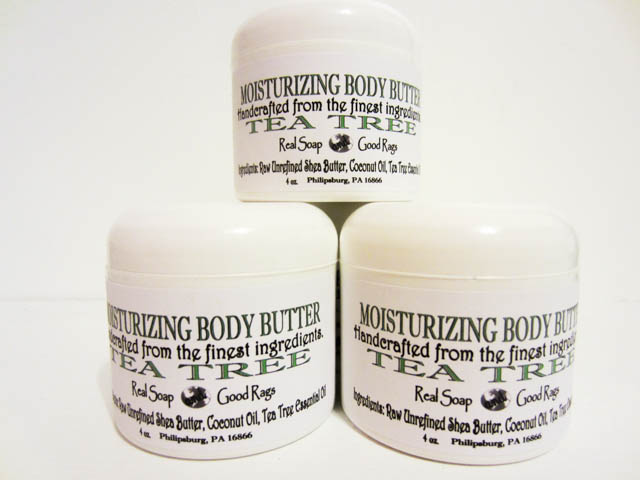 Tea Tree Body Butter - All Natural Handcrafted on Luulla